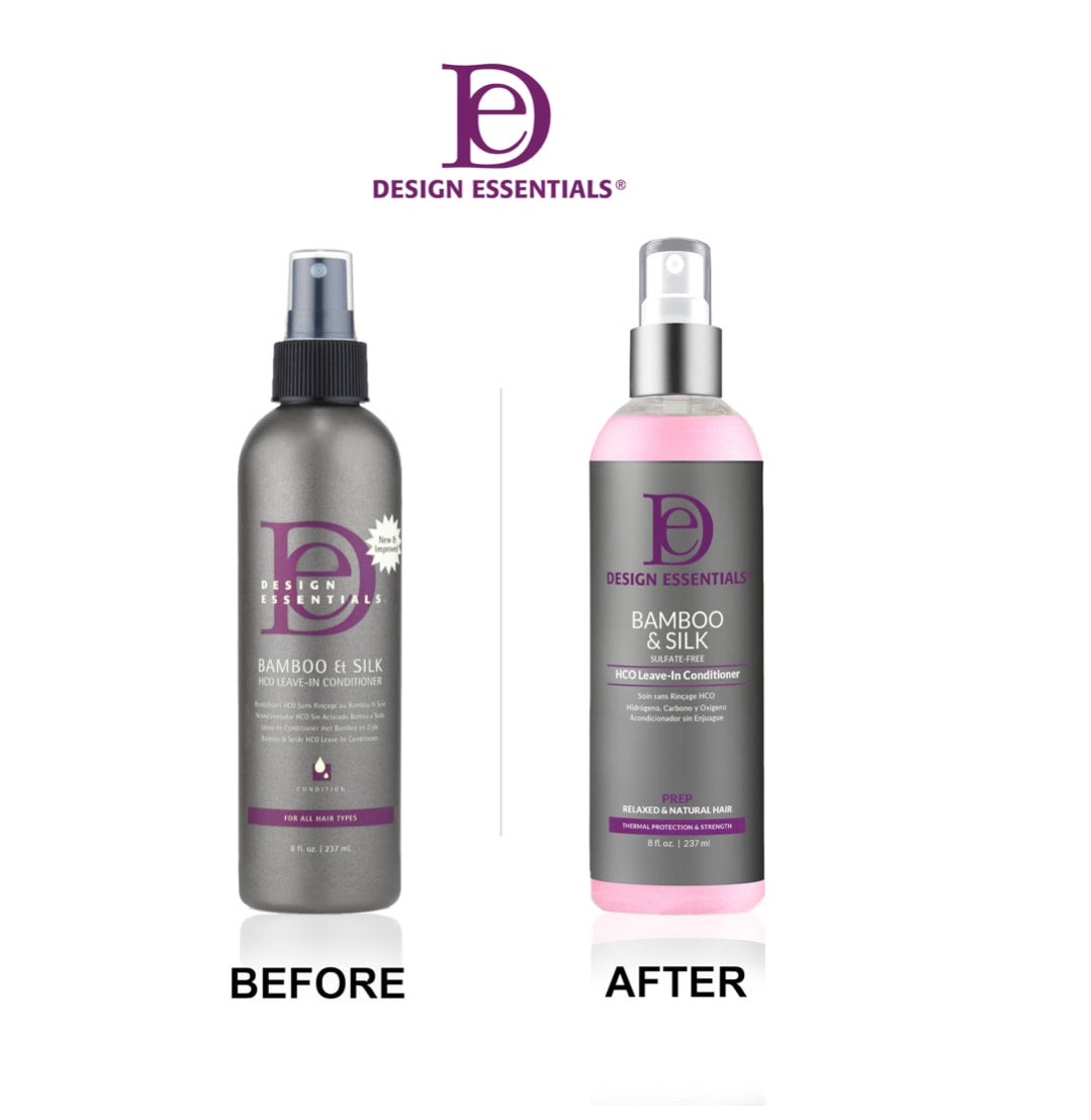 Design Essentials Bamboo & Silk Leave-in 8oz | Ryan Skye Beauty Supply